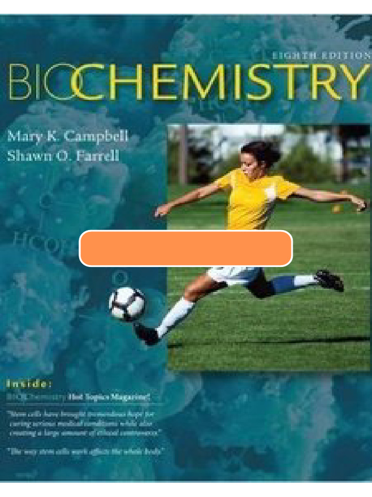 Testbank for Biochemistry 8th Edition | PDF | Metabolism | Proteins