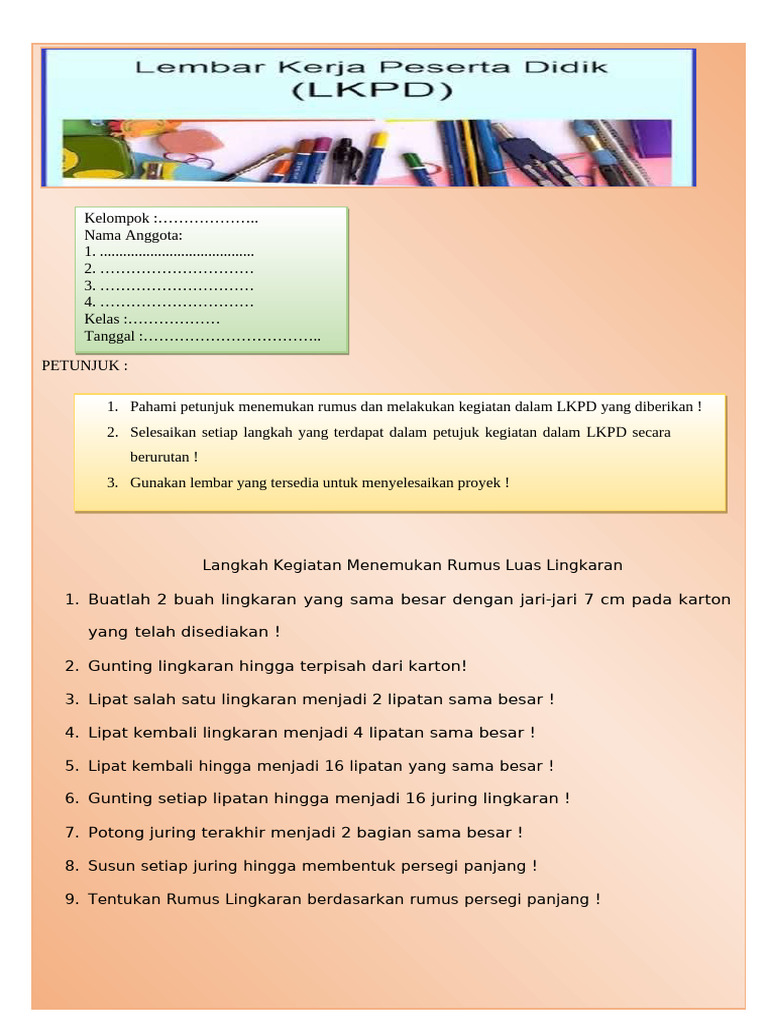 LKPD PEERTEACHING LIME | PDF