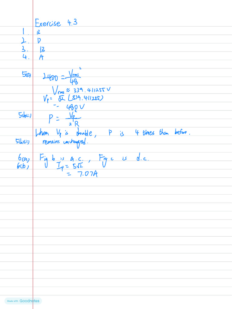 Book 4 Exercise 4.3 | PDF