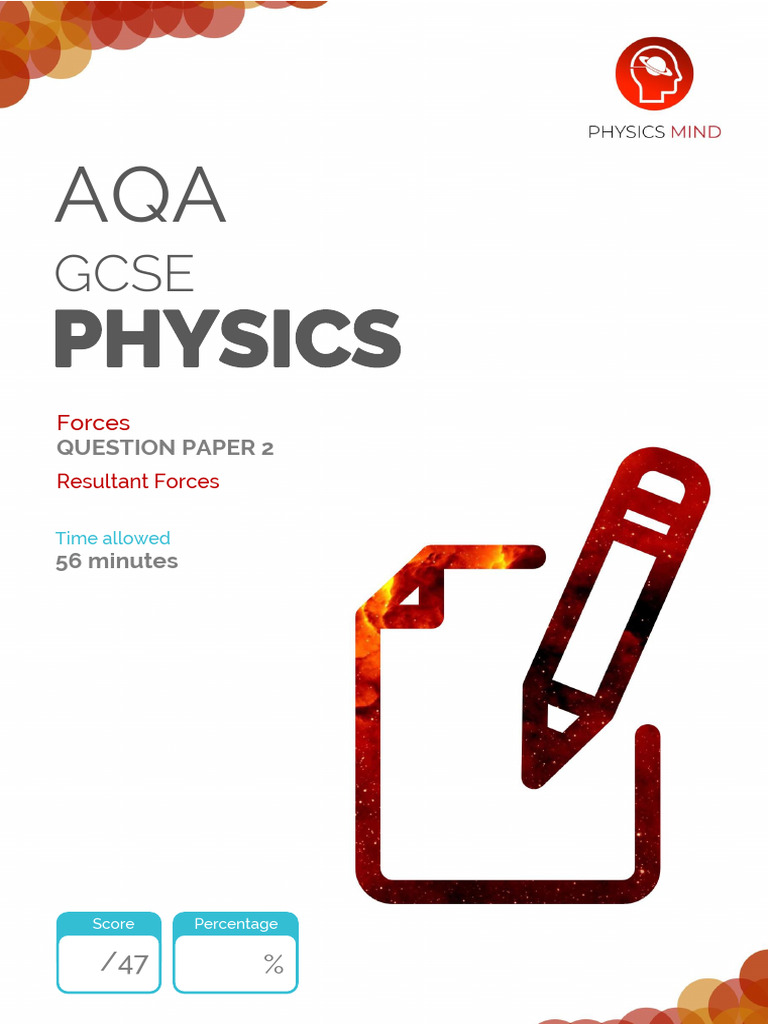 Resultant Forces 2 QP & MS | PDF | Force | Friction