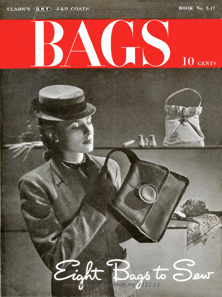 Vintage Bag Patterns | PDF