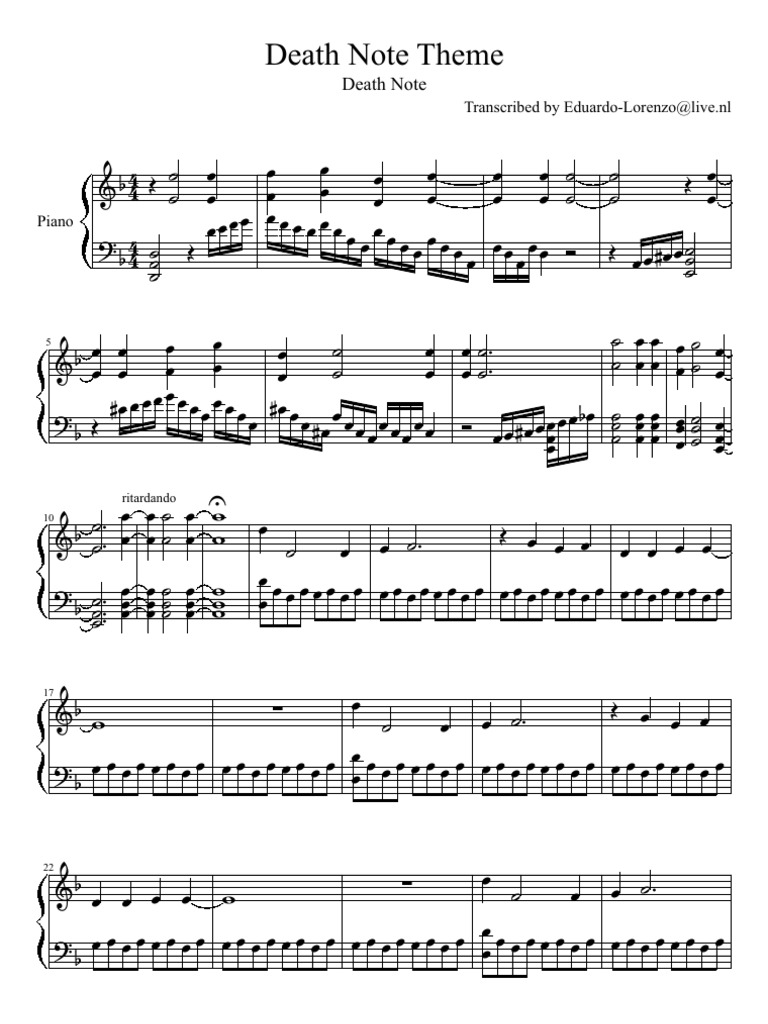 Death Note Theme