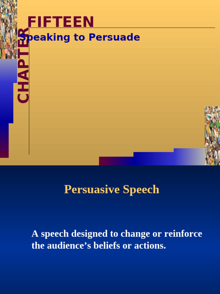 Chap15 - Speaking to Persuade | PDF | Polygraph | Rhetoric