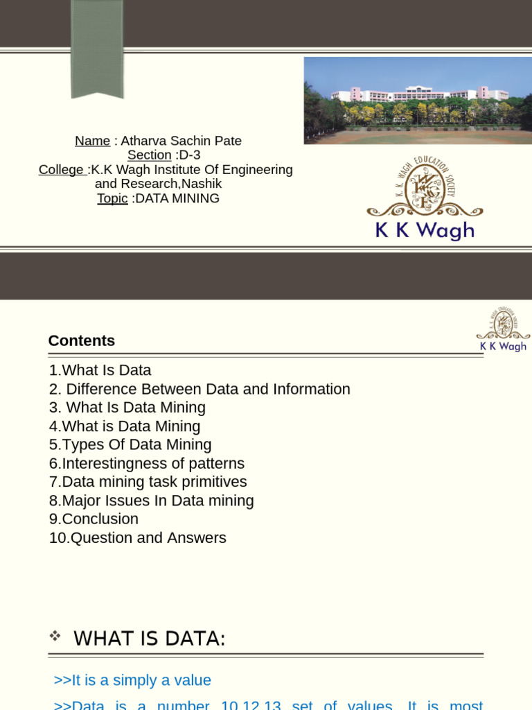 Topic Presentation Template-2 | PDF | Relational Database | Data