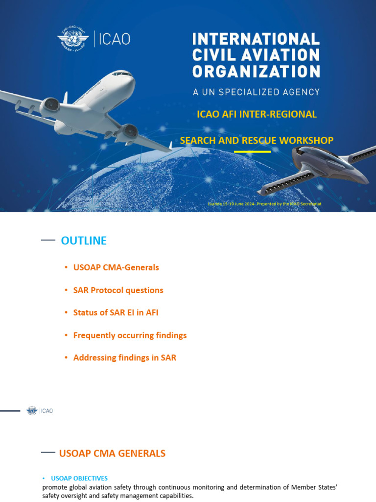 SAR WORKSHOP Luanda 2024 Item 3.1 - Serge 1 | PDF | Search And Rescue