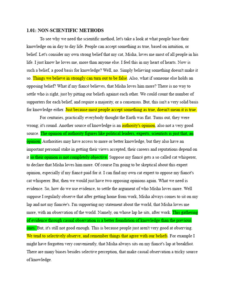 Classical Period of Scientific Methods | PDF | Scientific Method ...