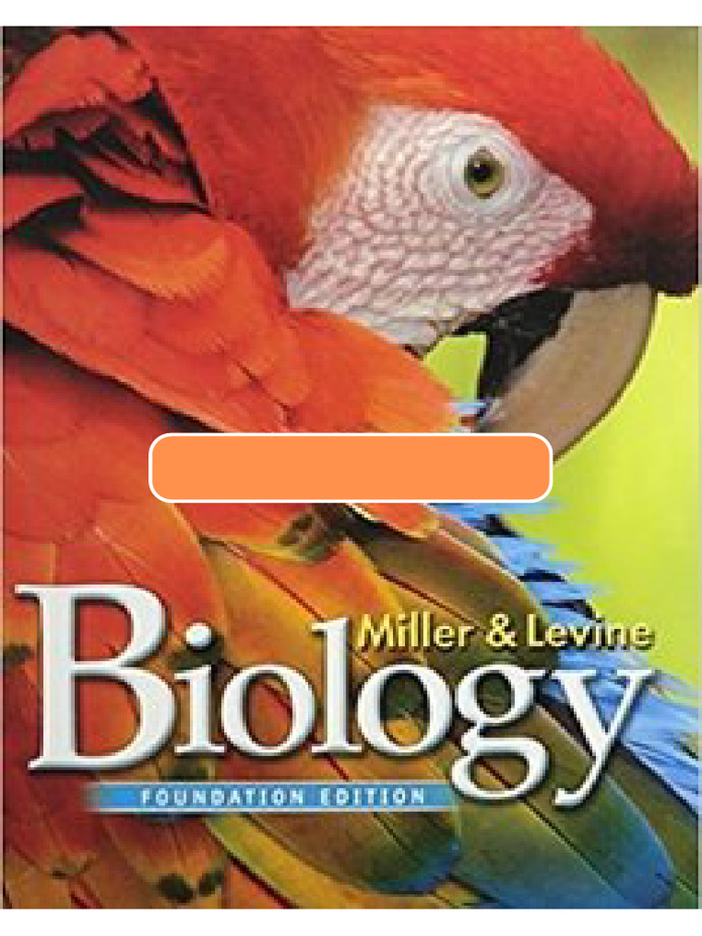 Testbank For Miller and Levine Biology Foundation Edition 1st Edition ...
