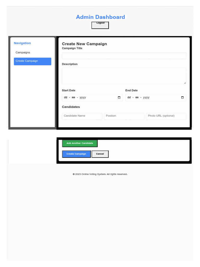Admin Dashboard - Online Voting System - PDF - 20250430 - 102911 - 0000 ...