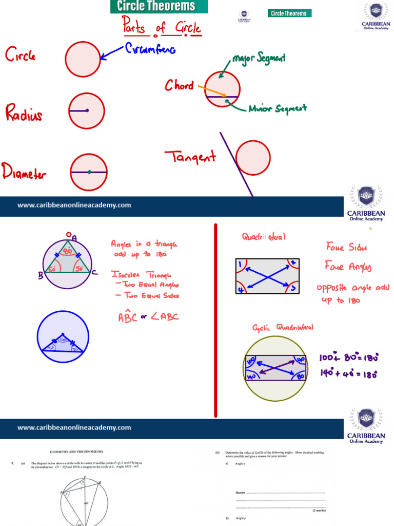 Ilm Circle Theorem Grade One Past Paper Session 1 Pdf