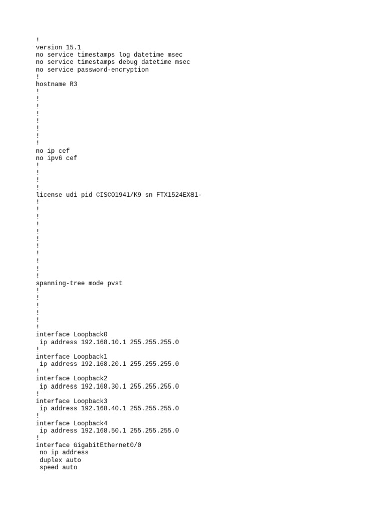 Router2 Running Config | PDF