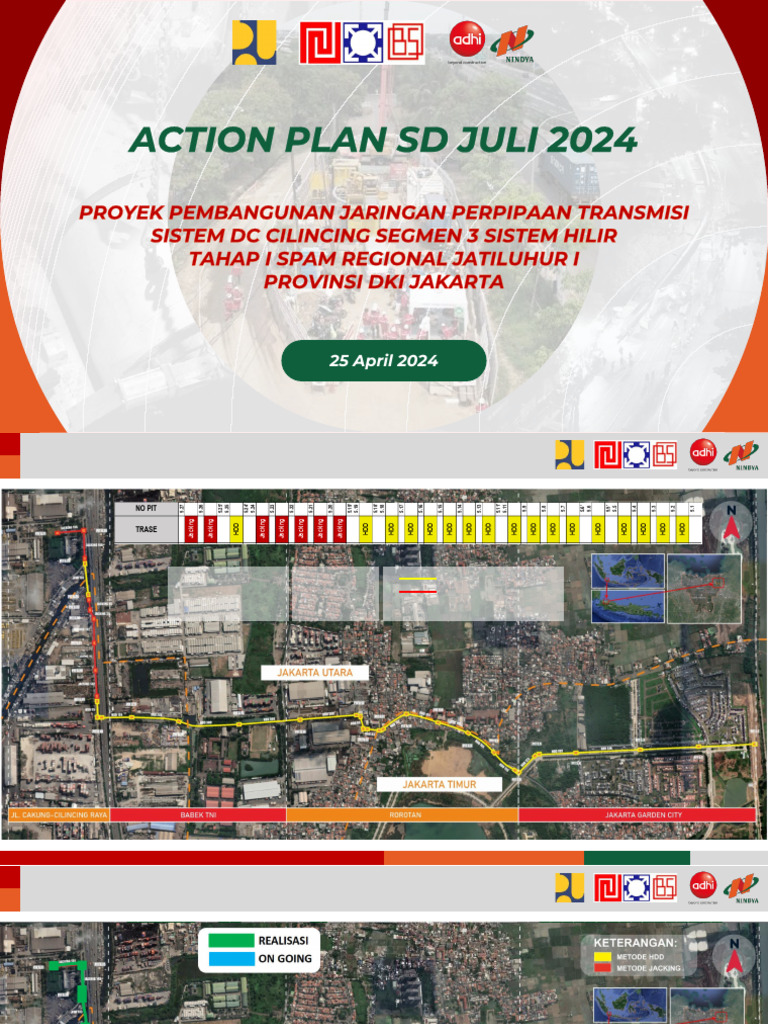 Action Plan Sisa Pekerjaan SD Juli 2024 | PDF