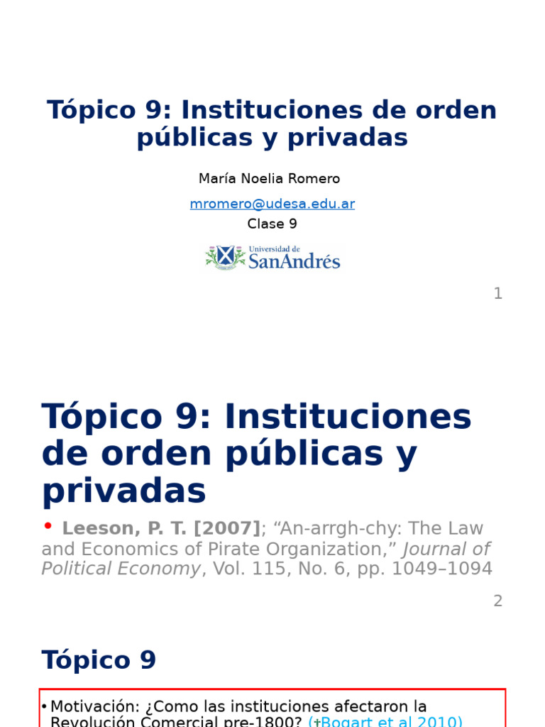 E040_C9_Instituciones de Orden Publicas y Privadas | PDF | Piratería | Democracia