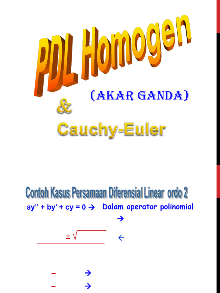 Pres_PDL Homogen Akar Ganda(Mg9 2025) | PDF