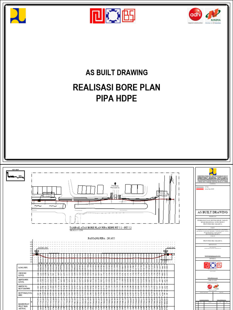As Built - Bore Plan HDD 2024-11-11 | PDF