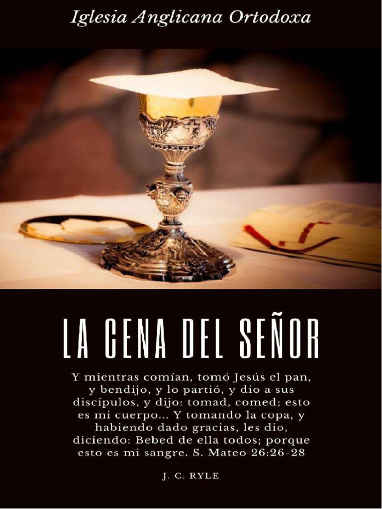 La Cena Del Senor | PDF | eucaristía | Cristo (título)