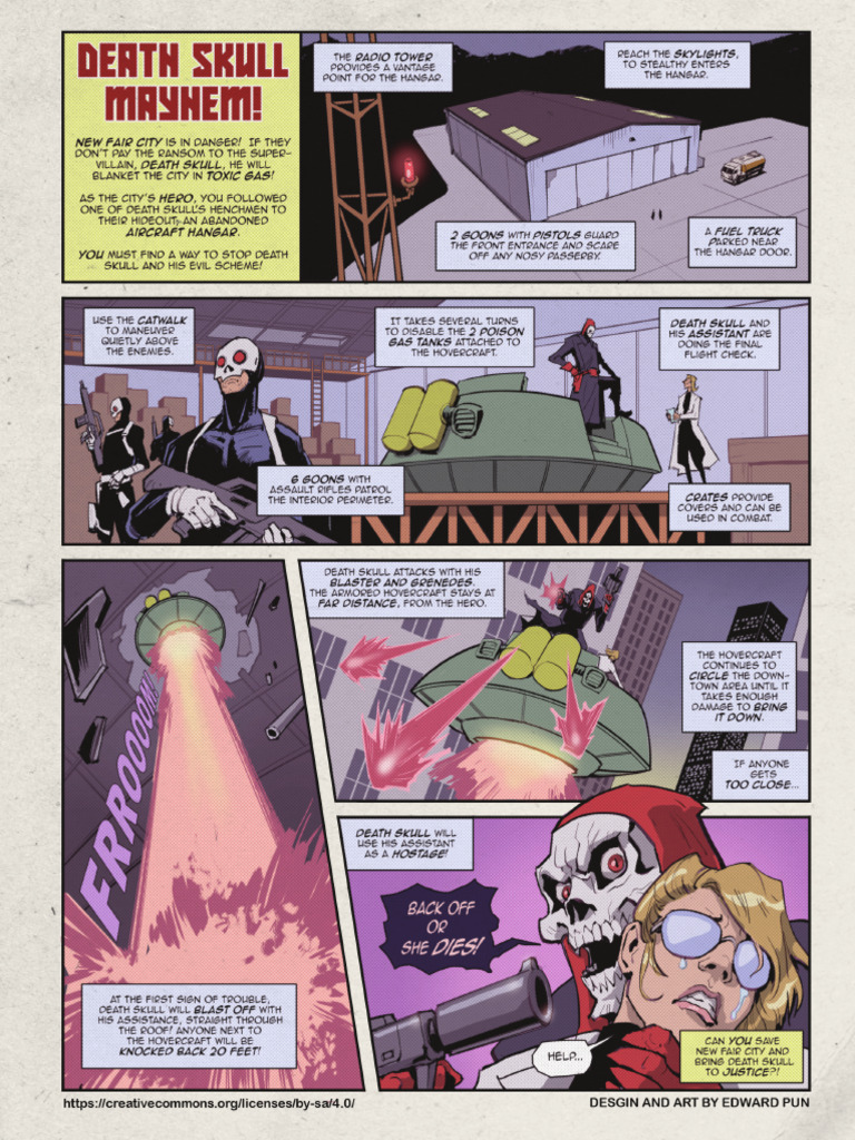 062 Death Skull Mayhem by Edward Pun | PDF