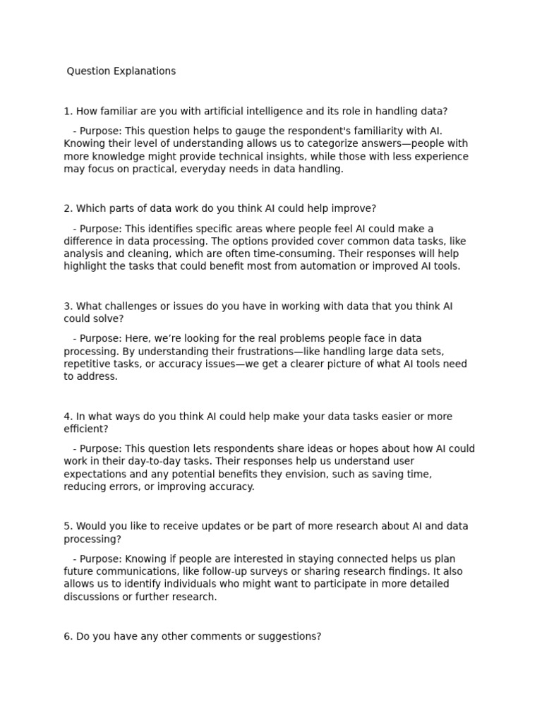 Form Explanation | PDF