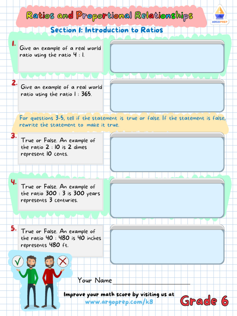 Grade 6 Meeting Ratios Worksheet Bzb8nq | PDF