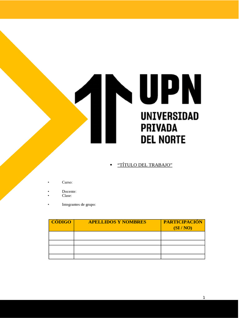 Carátula Upn | PDF