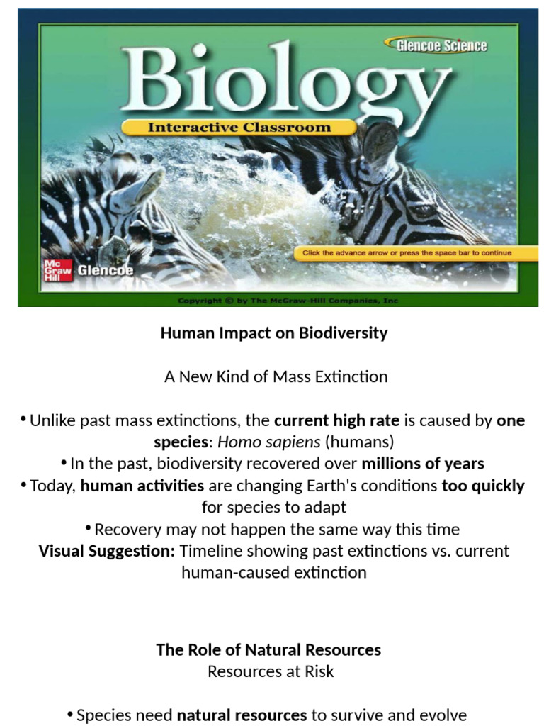 Threats To Biodiversity Factors Ppt1 | PDF | Habitat Destruction ...