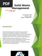 Waste Management Presentation | PDF