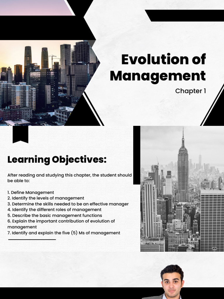 Evolution of Management Chapter 1 | PDF | Motivation | Motivational