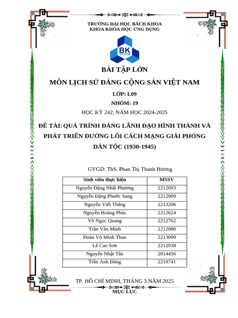 BTL - LSD - Nhóm 19 - L09 | PDF