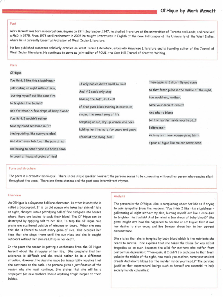 English B Prose Revision | PDF