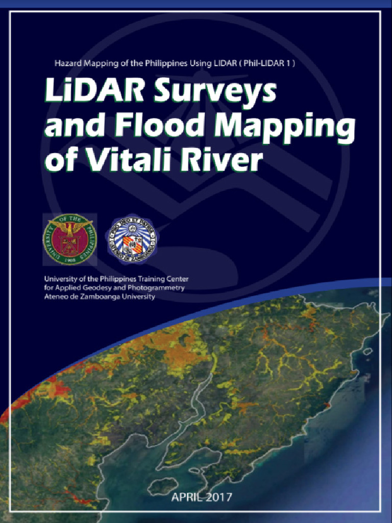 LiDAR Surveys and Flood Mapping of Vitali River | PDF | Latitude ...