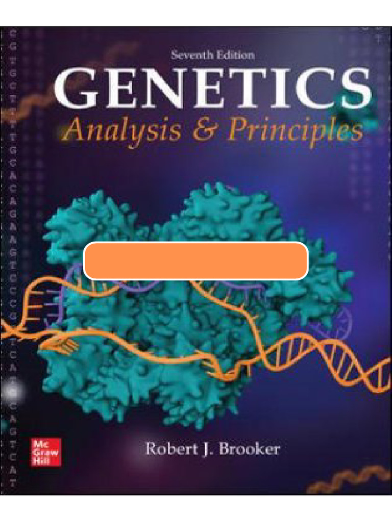Testbank For Genetics Analysis and Principles 7th Edition Brooker | PDF ...