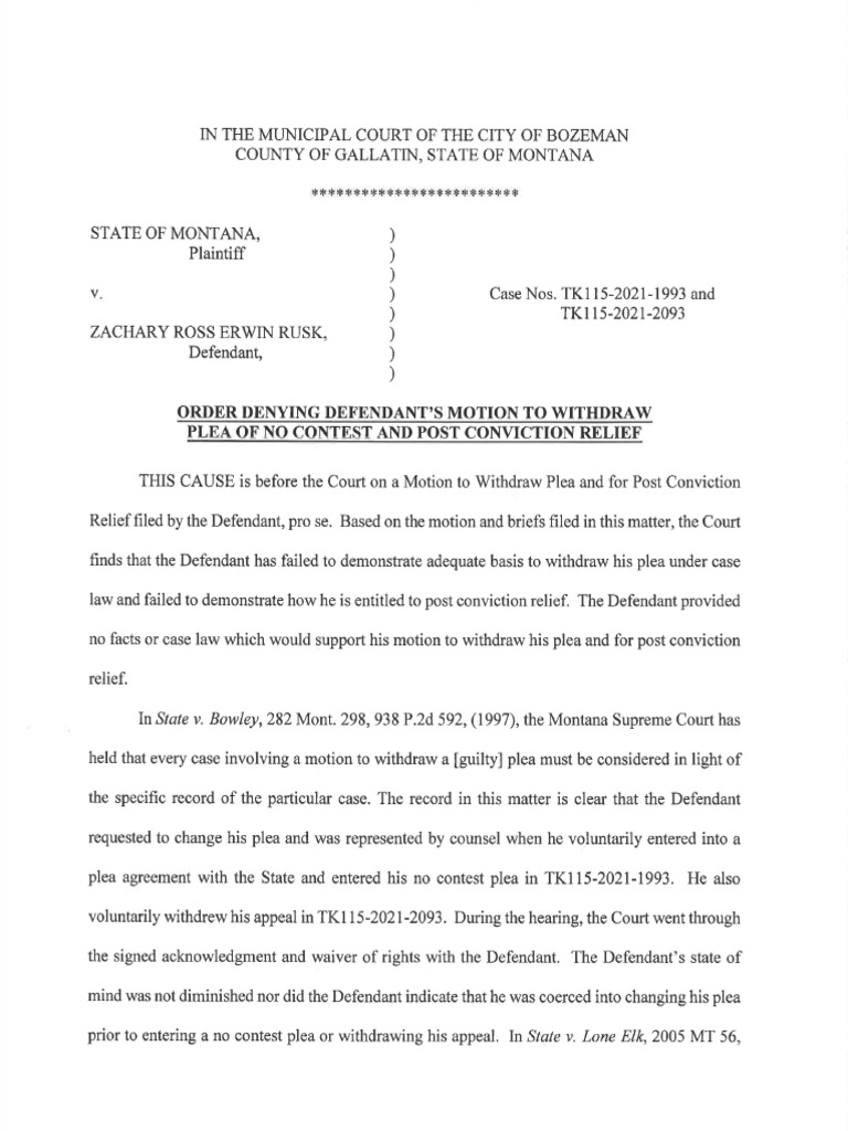 1.2 TK 21-2093 TK 21-1993 BMC Order Denying Defendant's Motion To ...