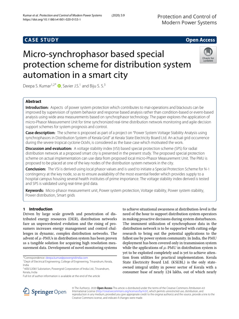 6 - s41601-020-0153-1 - Smart City Jss Deepa Biju 2020 | PDF | Electric Power Distribution ...