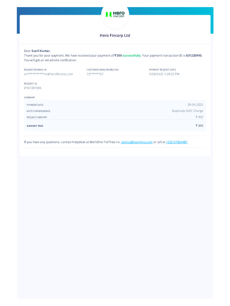 Paynimo Merchant - Reponse | PDF