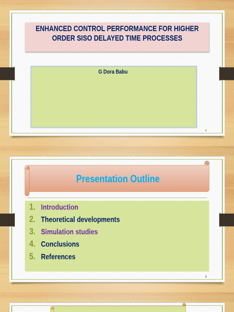 IEEE Conference - Presentation | PDF | Control Theory | Applied Mathematics