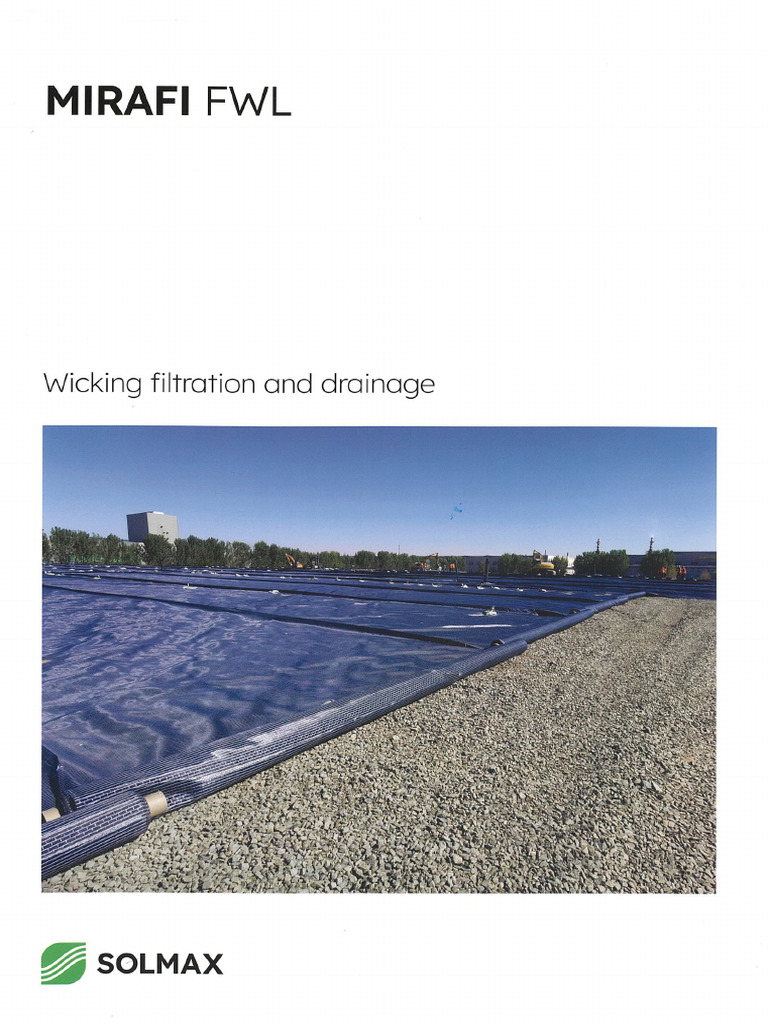 Solmax Mirafi FWL brochure | PDF