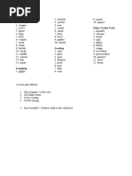 20 Advanced Words For Walking | PDF