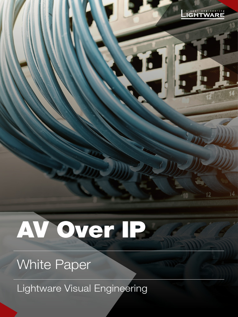 AV Over IP: Benefits and Challenges | PDF | Data Compression | Computer ...