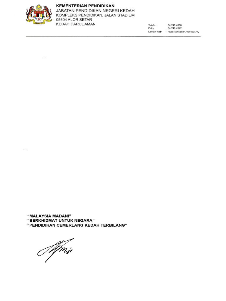 Surat Hebahan - Persatuan Han Malaysia | PDF