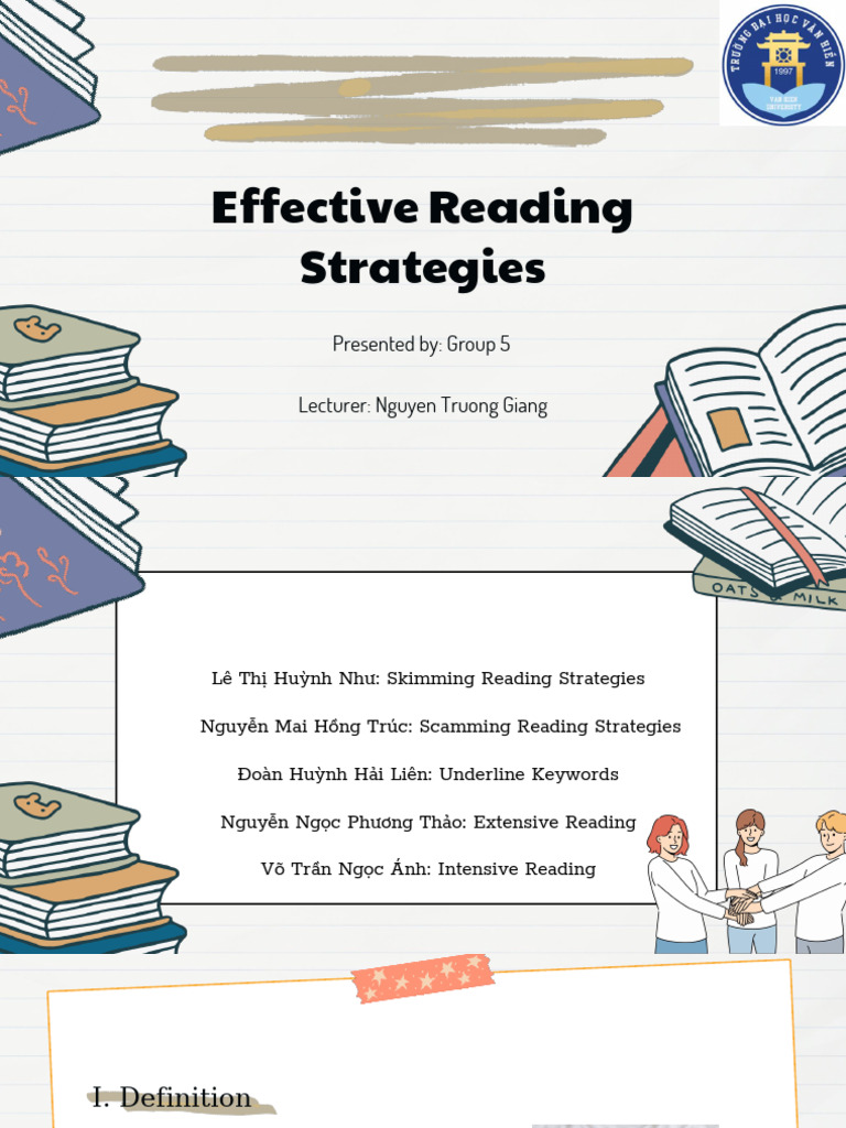 Effective Reading Strategies Overview | PDF | Reading Comprehension ...