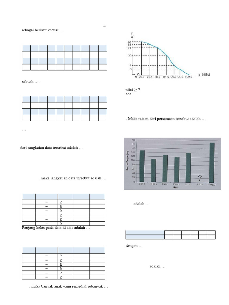 Soal Dummy Mtk-Kls 12 - Usth Widi - Edit by Mno | PDF
