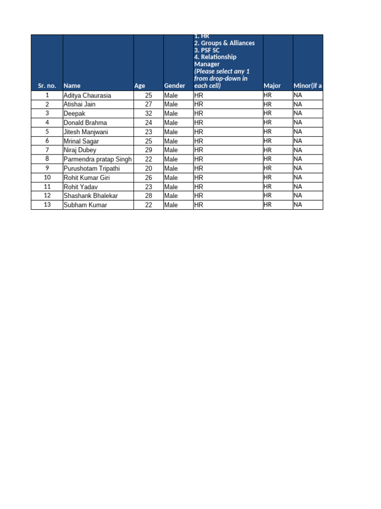 Batch Profile Format | PDF