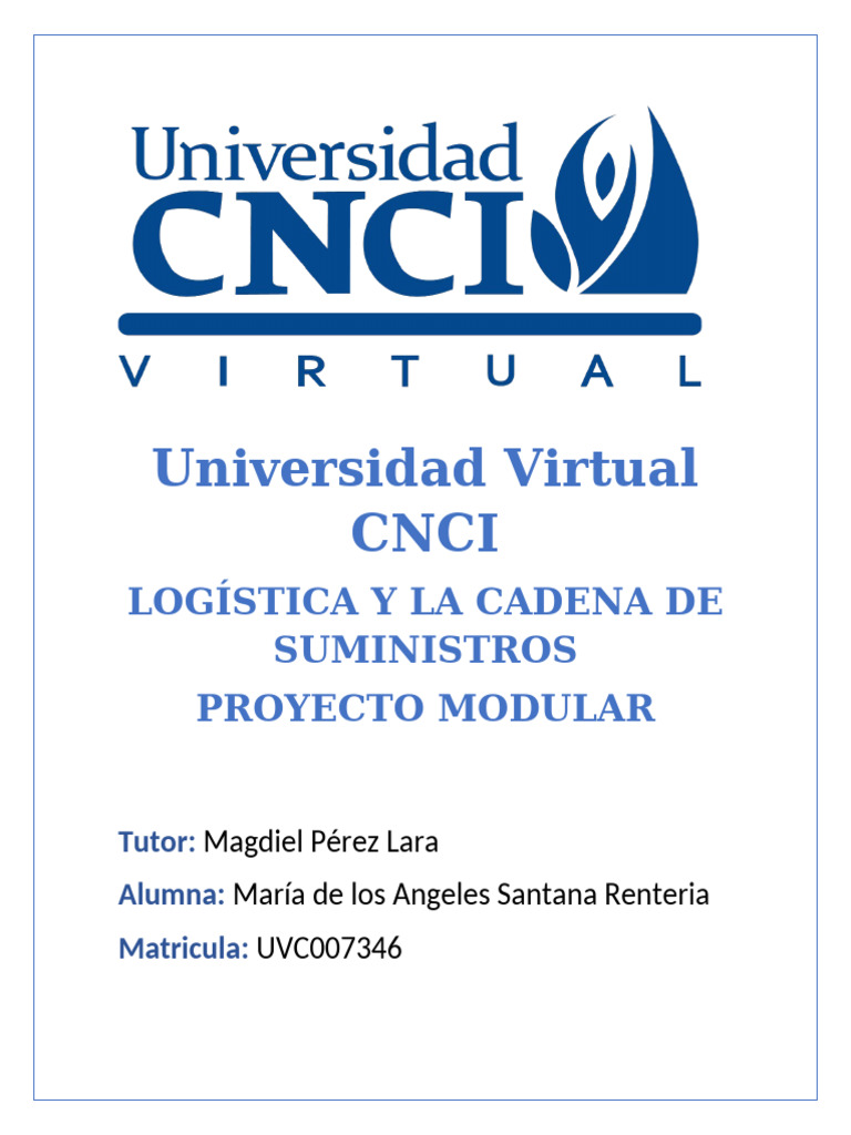 Logística y La Cadena de Suministros Proyecto Modular | PDF | Logística | Coca Cola