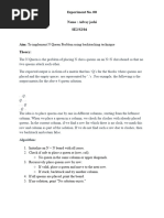 Solving the 4 Queen Problem with C | PDF