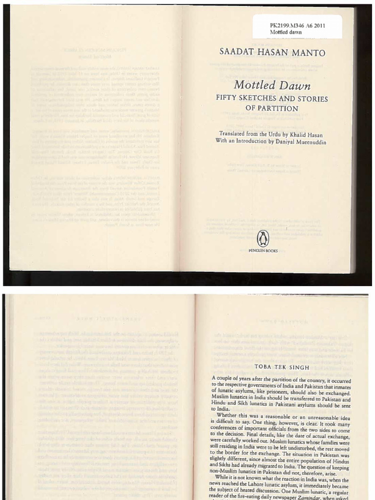 Manto Readings | PDF