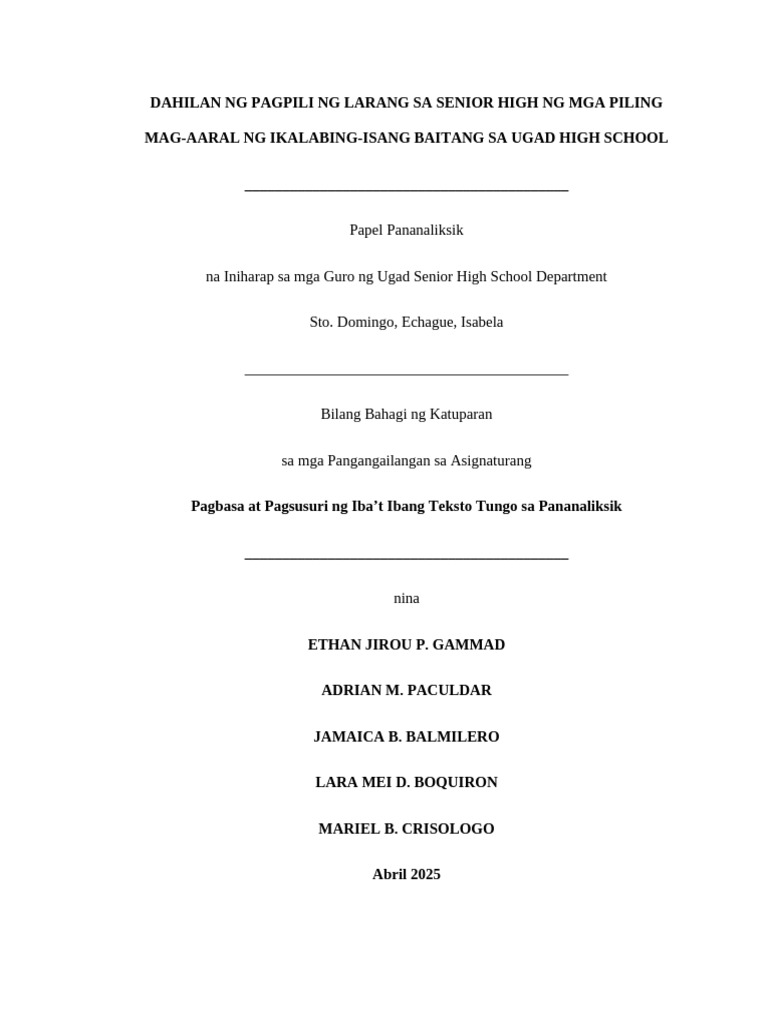 Pagpag New Title | PDF