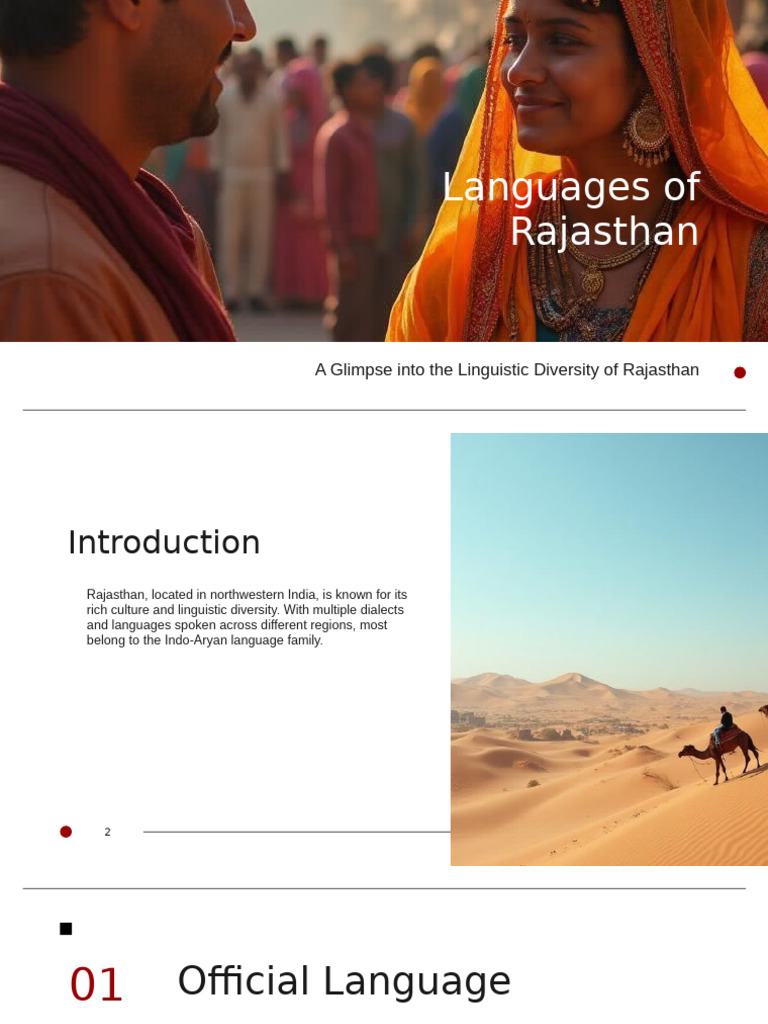 Languages and Dialects of Rajasthan | PDF | Linguistics | Human ...