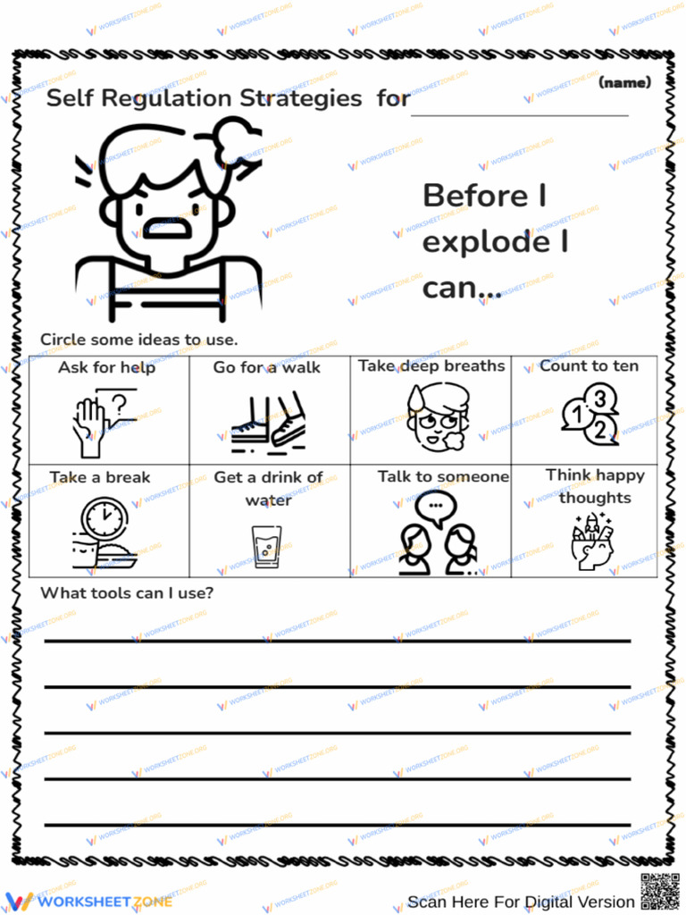 Self-Control Strategies | PDF