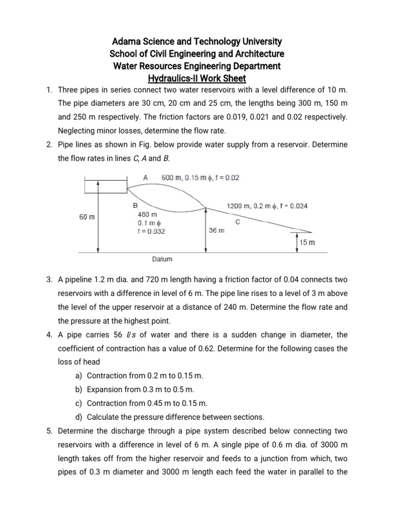 Work Sheet 2 | PDF