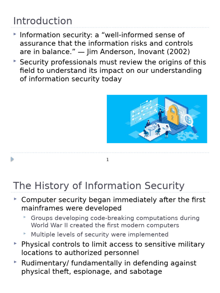 01-Cybersecurity Fundamentals and Principles | PDF | Information Security | Security
