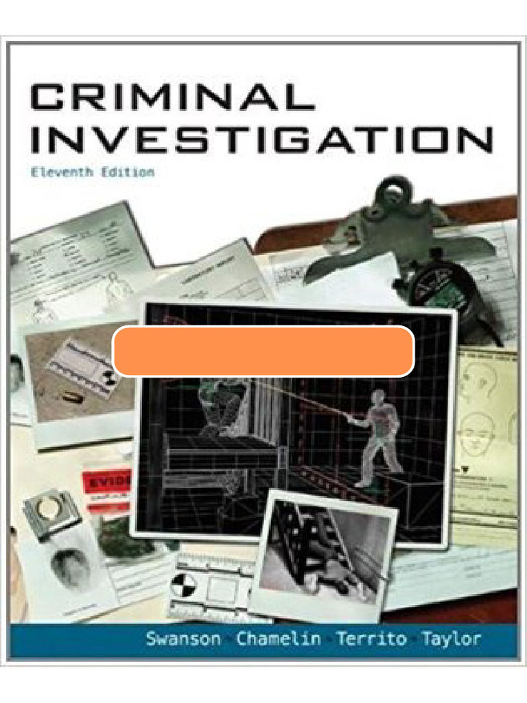 Testbank Criminal Investigation 11th Edition PDF ETextbook Ebook Test ...
